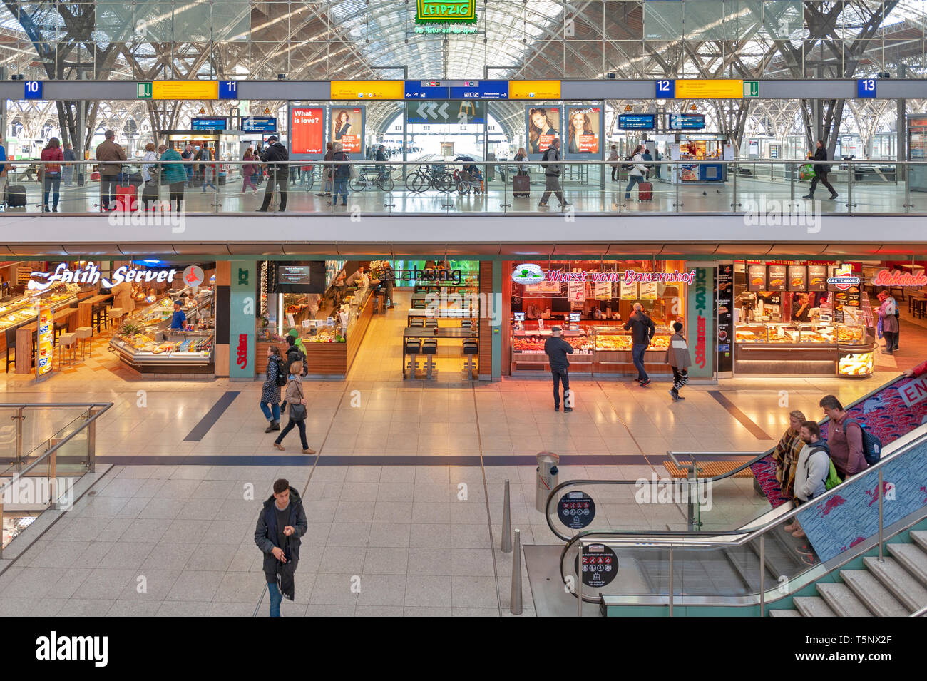 Architecture Shopping Mall And Railway Railway High Resolution Stock ...