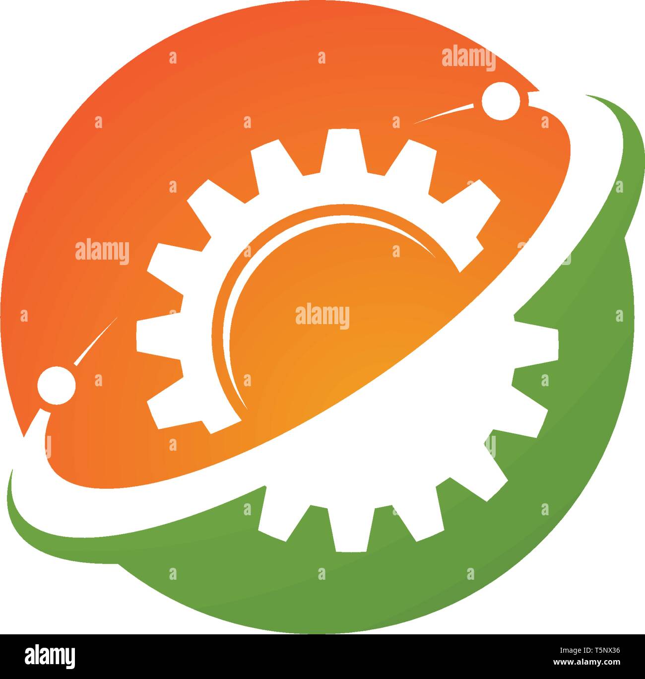 Technology logo icon - Vector Stock Vector Image & Art - Alamy