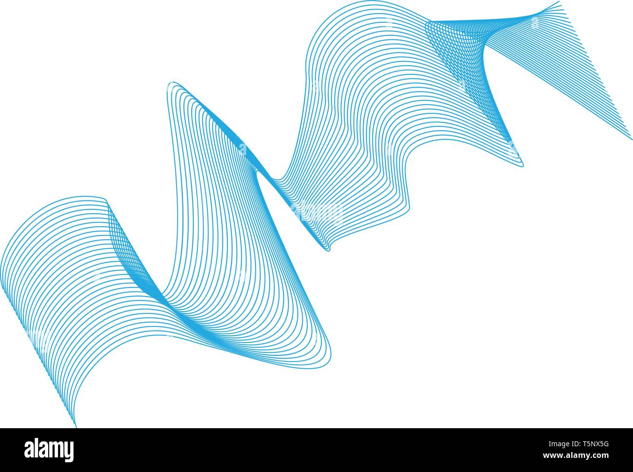 Smooth line movement Cut Out Stock Images & Pictures - Alamy