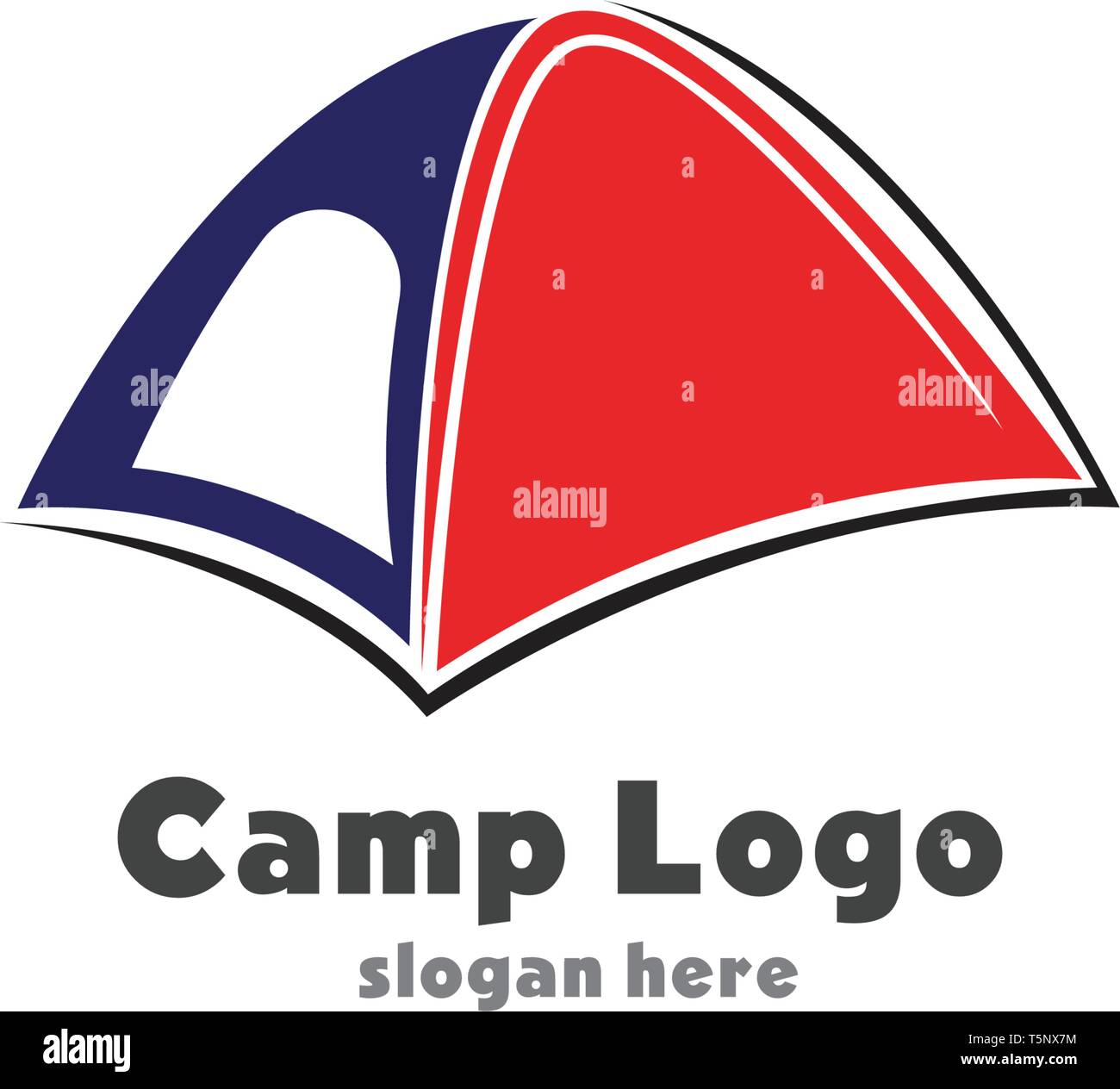 camp logo and symbol vector eps 10 Stock Vector Image & Art - Alamy