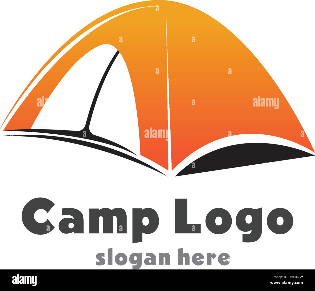 camp logo and symbol vector eps 10 Stock Vector Image & Art - Alamy