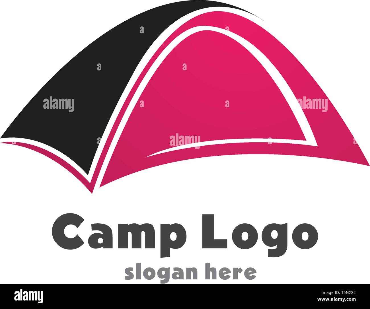 camp logo and symbol vector eps 10 Stock Vector Image & Art - Alamy
