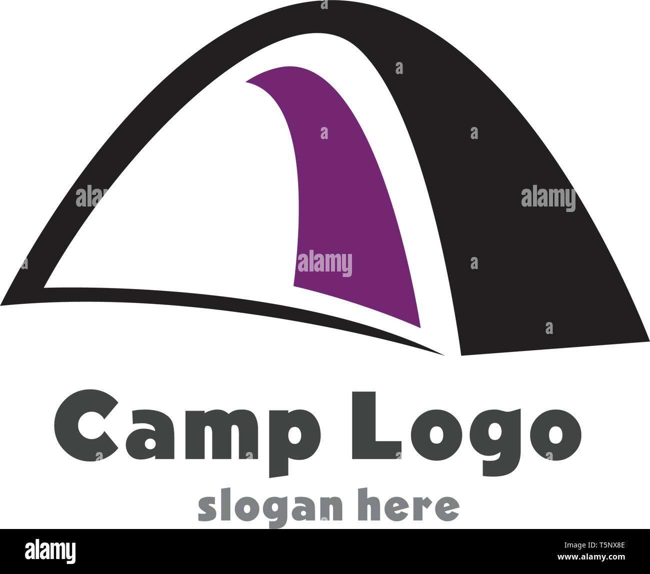 camp logo and symbol vector eps 10 Stock Vector Image & Art - Alamy