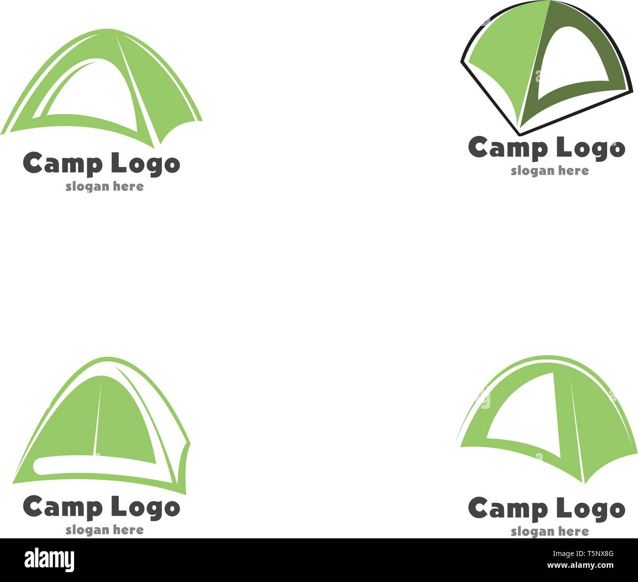 camp logo and symbol vector eps 10 Stock Vector Image & Art - Alamy