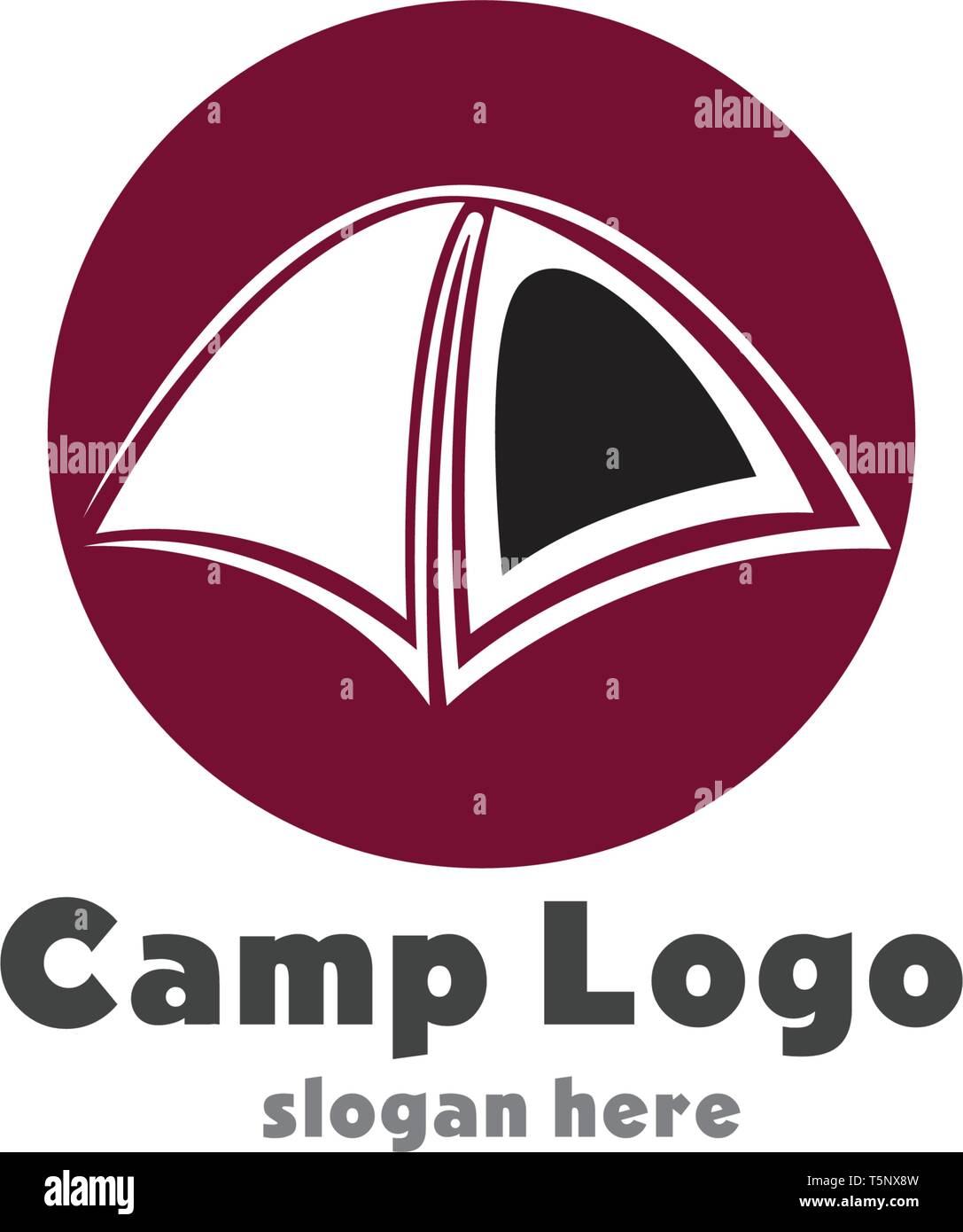 camp logo and symbol vector eps 10 Stock Vector Image & Art - Alamy