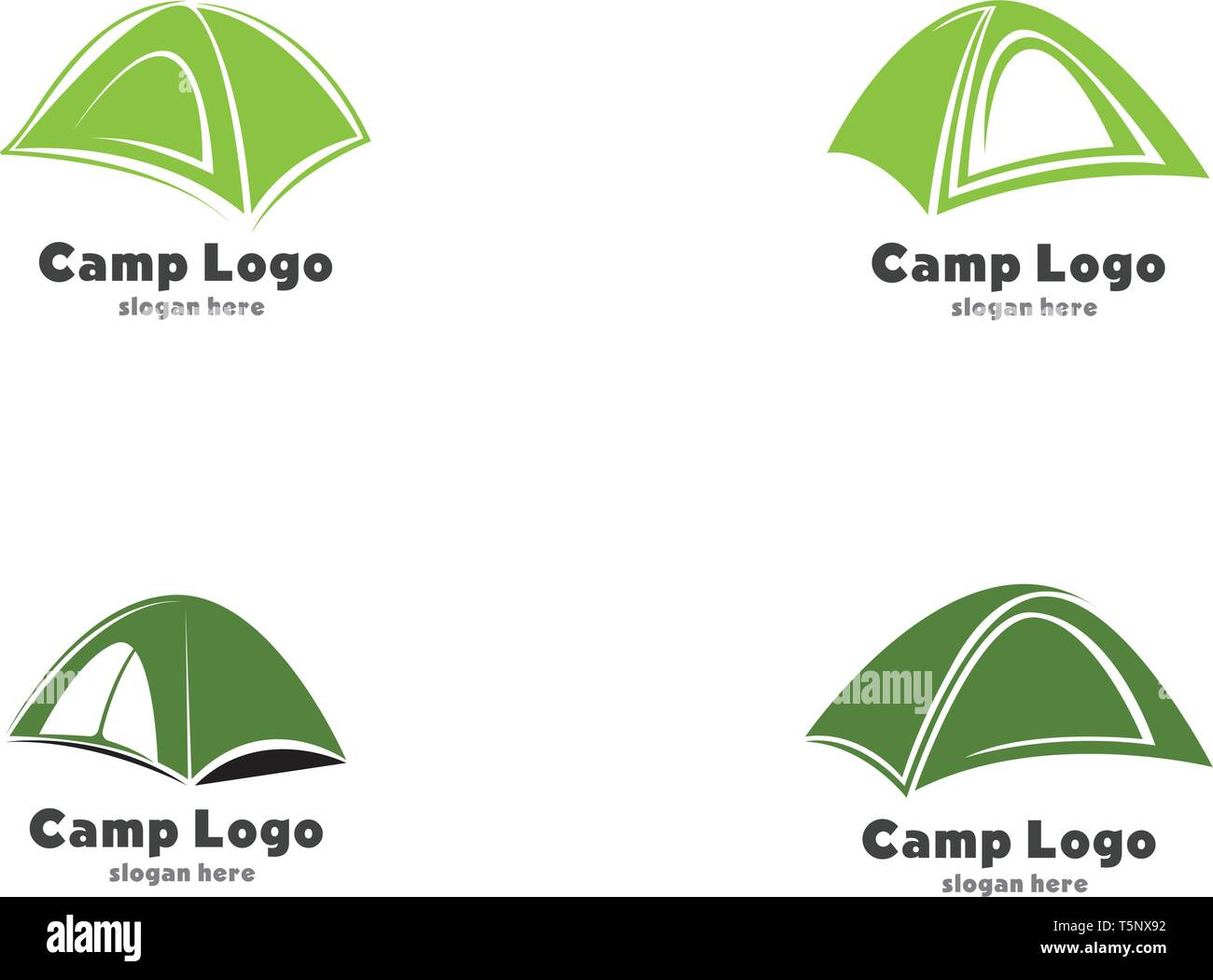 camp logo and symbol vector eps 10 Stock Vector Image & Art - Alamy