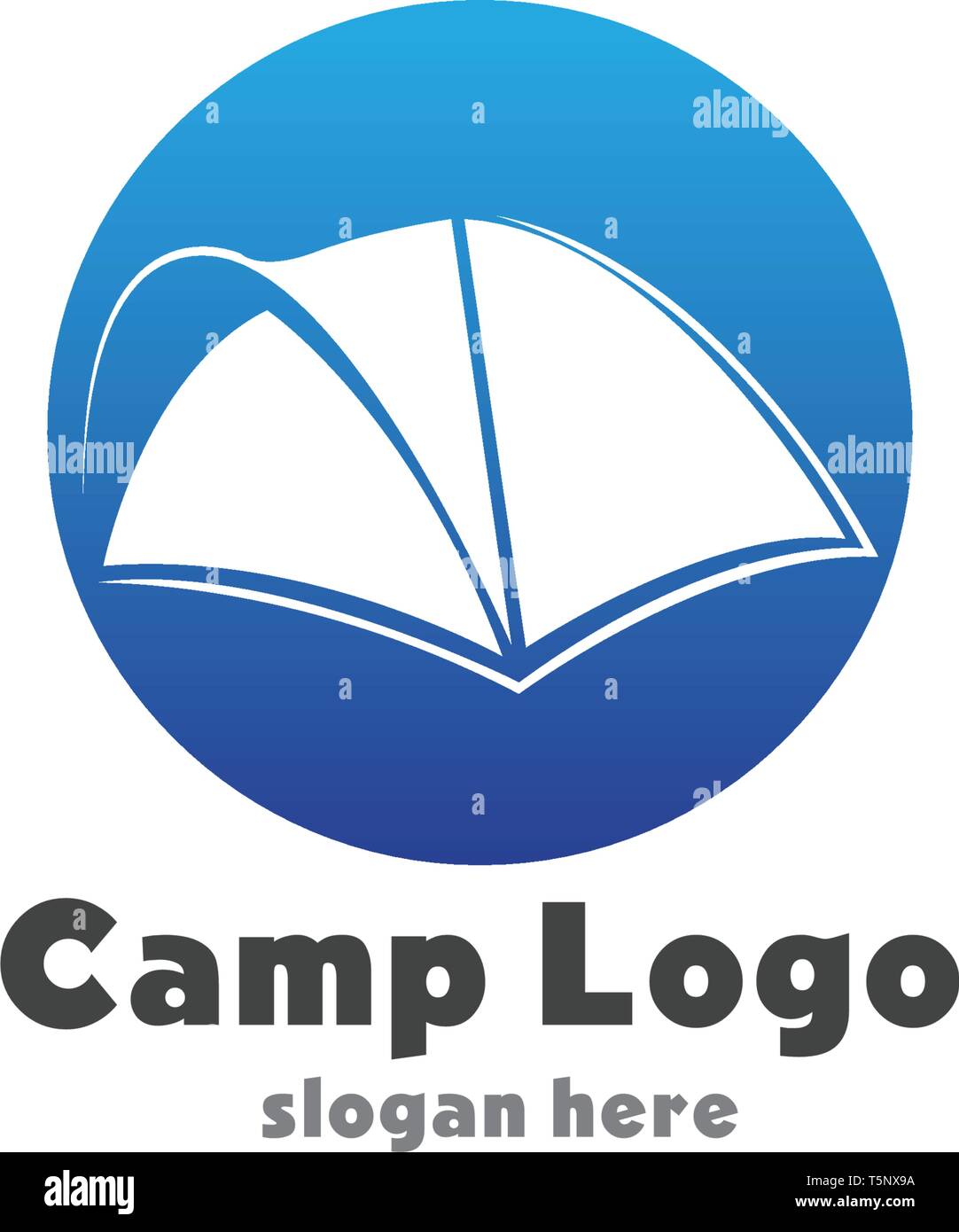camp logo and symbol vector eps 10 Stock Vector Image & Art - Alamy
