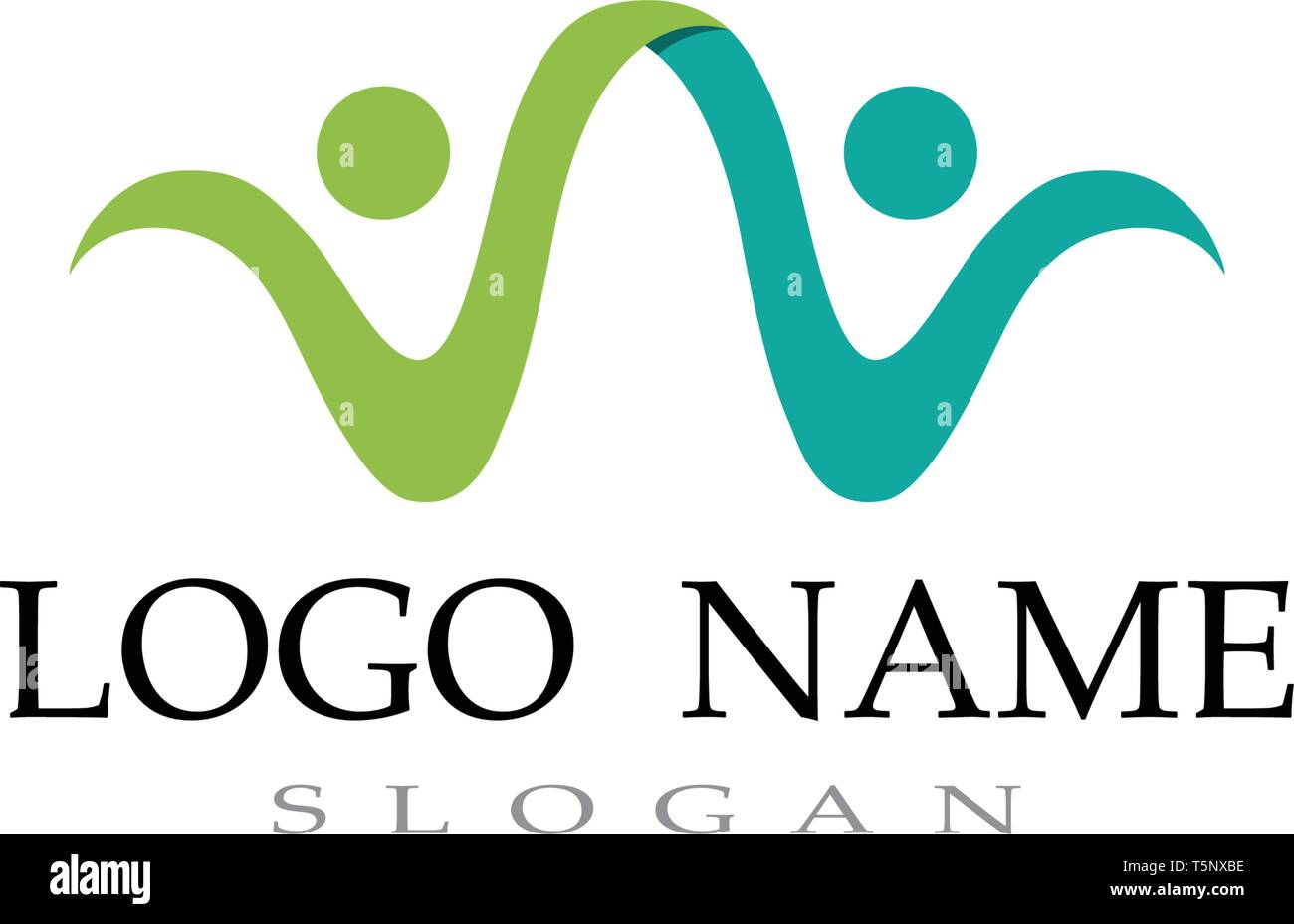 Community people logo vector Stock Vector Image & Art - Alamy