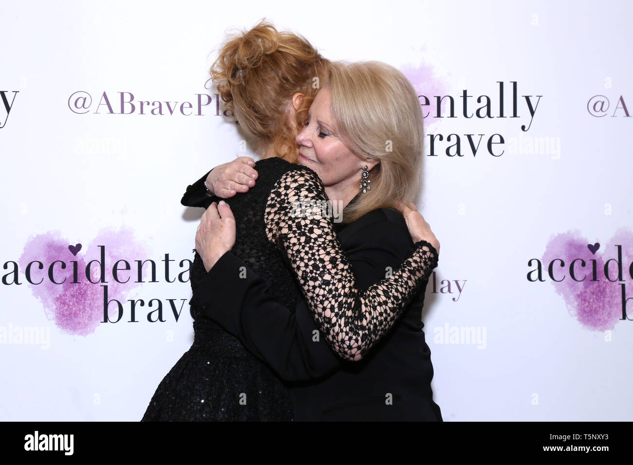 Opening night for the new play Accidentally Brave at the DR2 Theatre ...