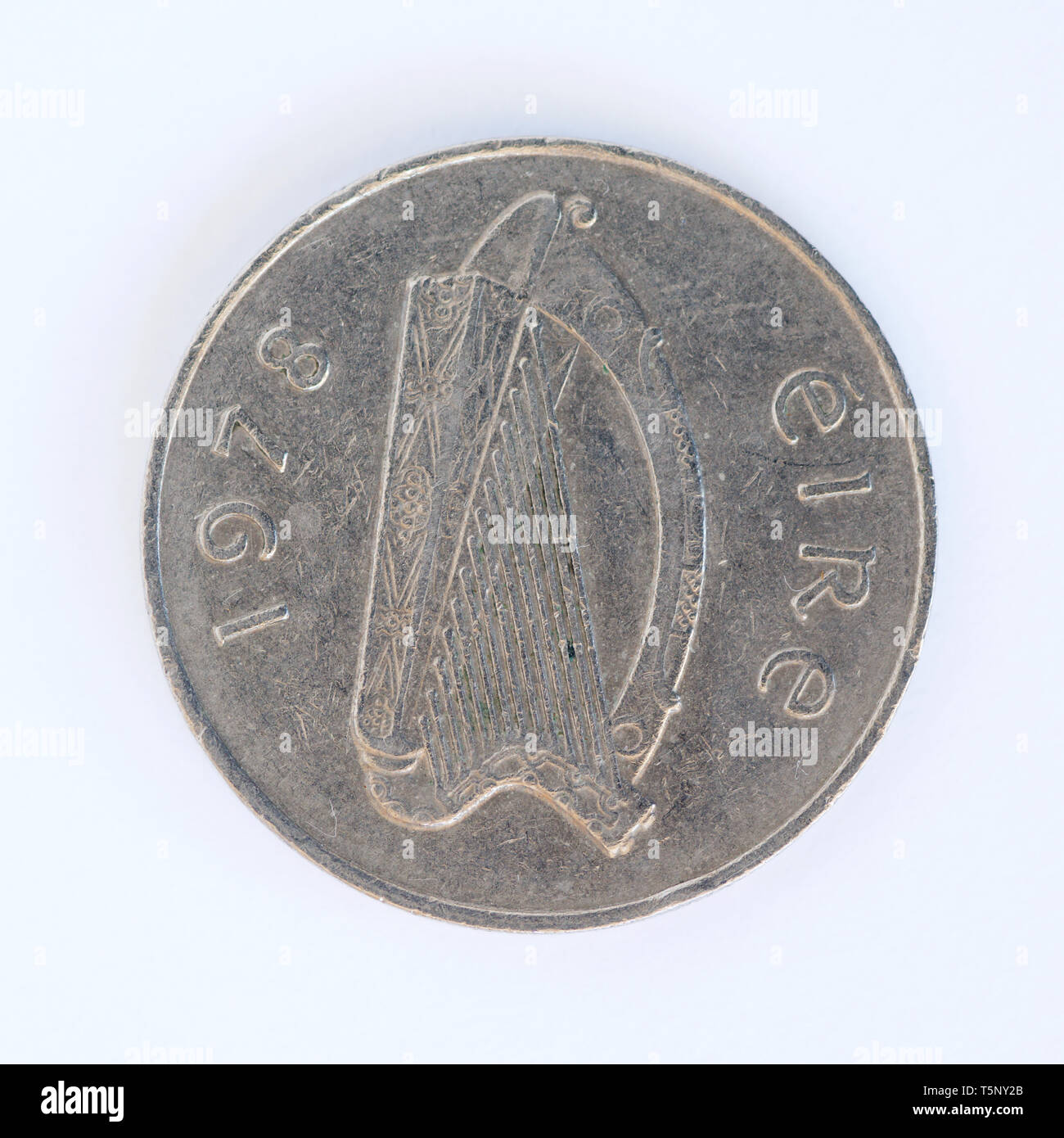 Irish 10p coin - 1978 Stock Photo - Alamy