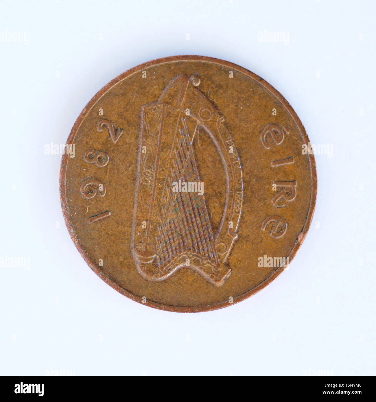 Irish two pence coin - 1982 Stock Photo - Alamy