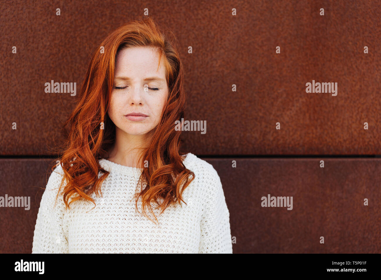 Rust Colored Hair Man