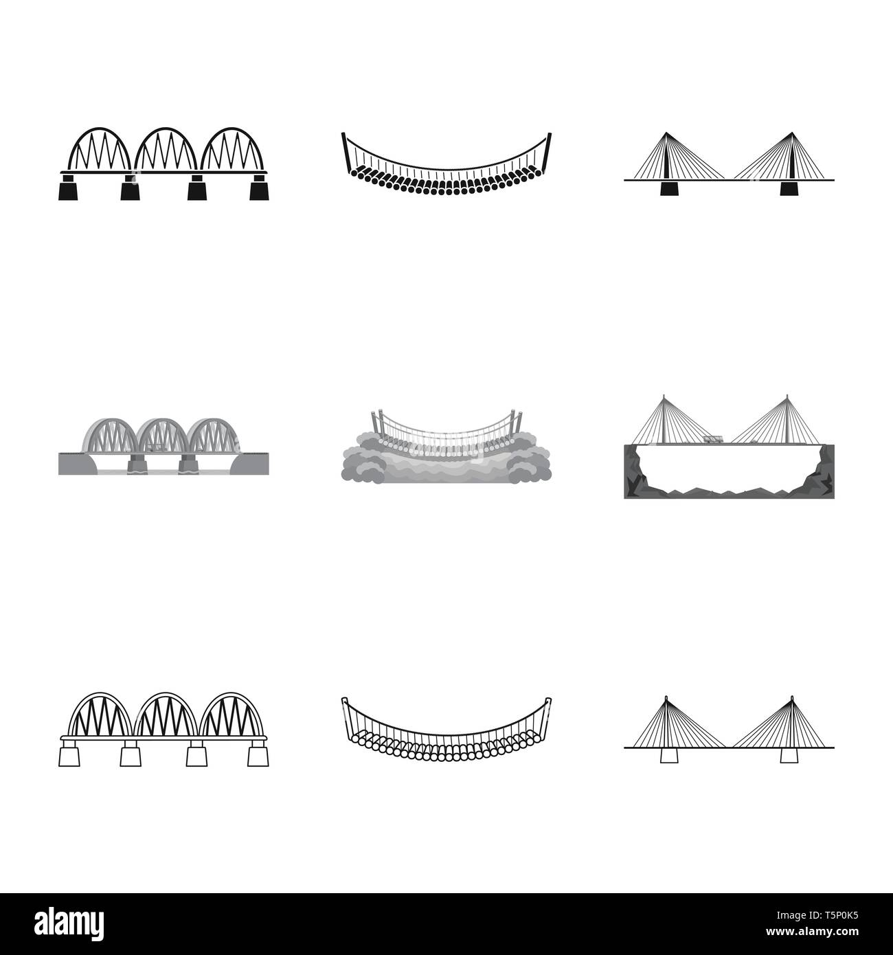 Isolated Object Of Connection And Design Logo Collection Of Connection And Side Stock Vector