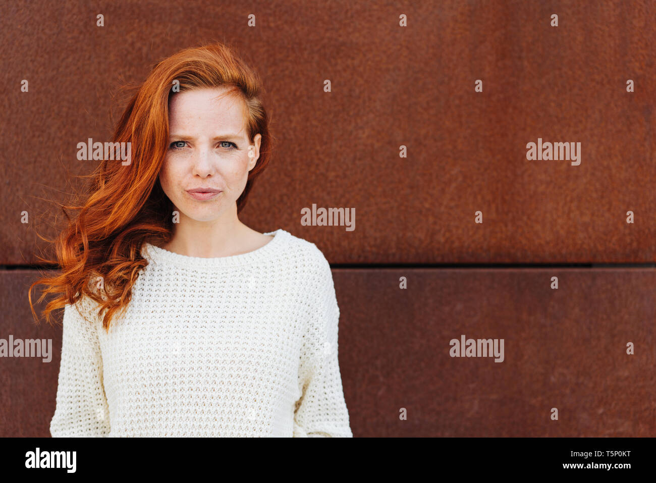 Rust Colored Hair Man