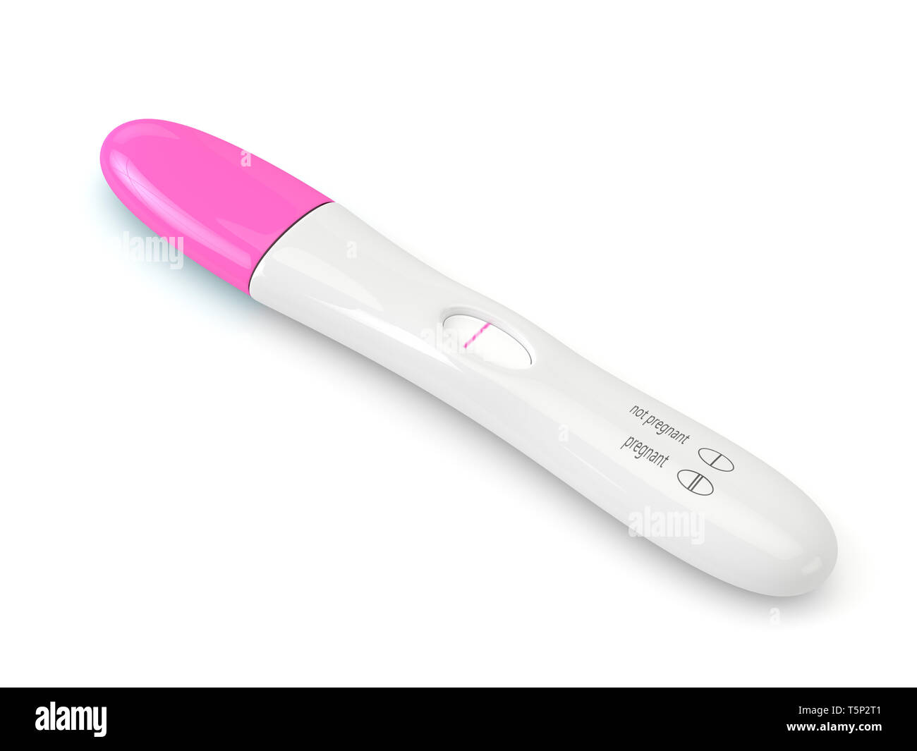 3d render of negative pregnancy test isolated over white background ...