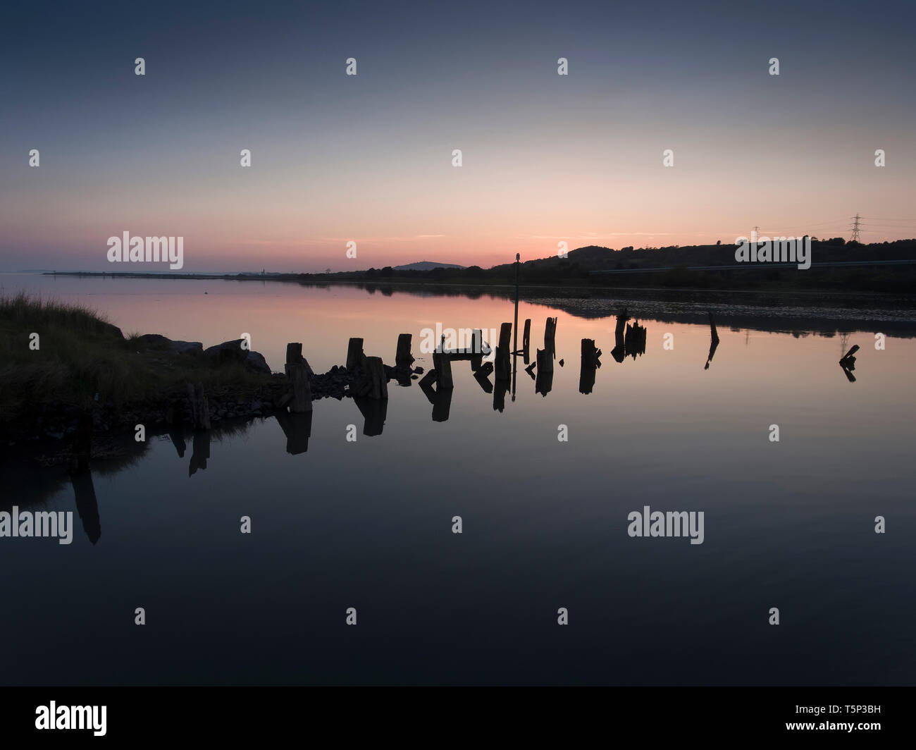 River Neath at dusk Stock Photo - Alamy