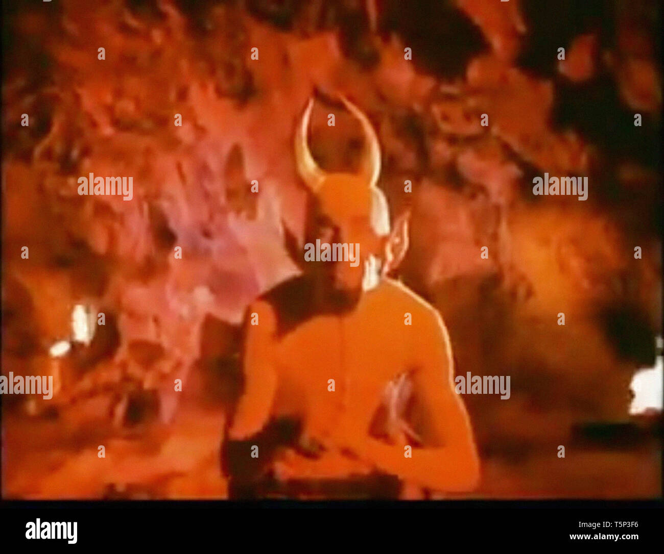 Vector illustration cartoon devil face hi-res stock photography and ...