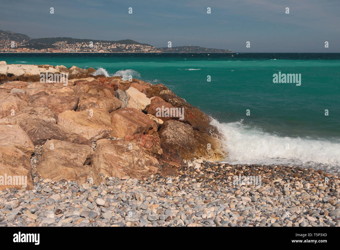 Scenic view coast nice hi-res stock photography and images - Alamy