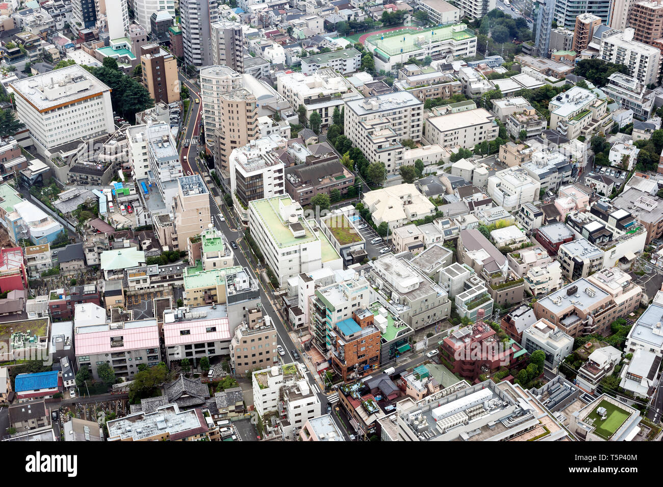 Views of Tokyo from Tokyo City View Observation Deck, Mori Tower, Tokyo ...