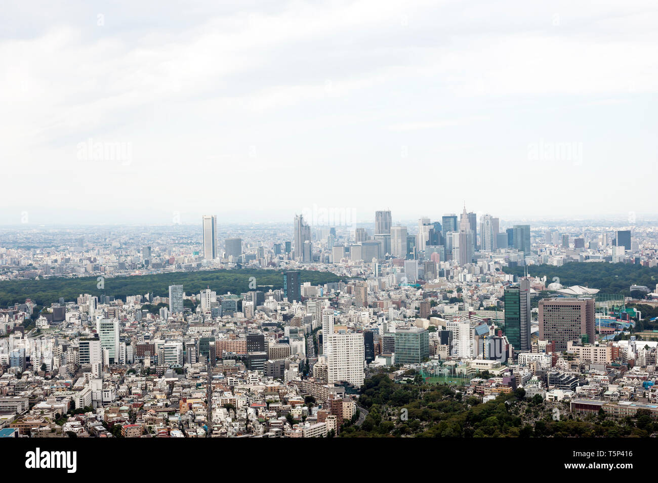 Views of Tokyo from Tokyo City View Observation Deck, Mori Tower, Tokyo ...