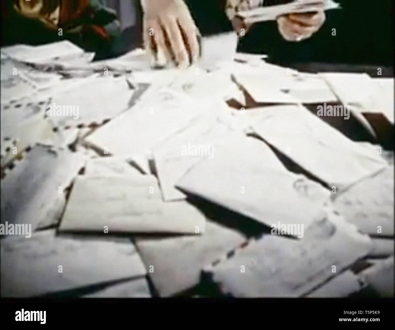 post office sorting Stock Photo - Alamy