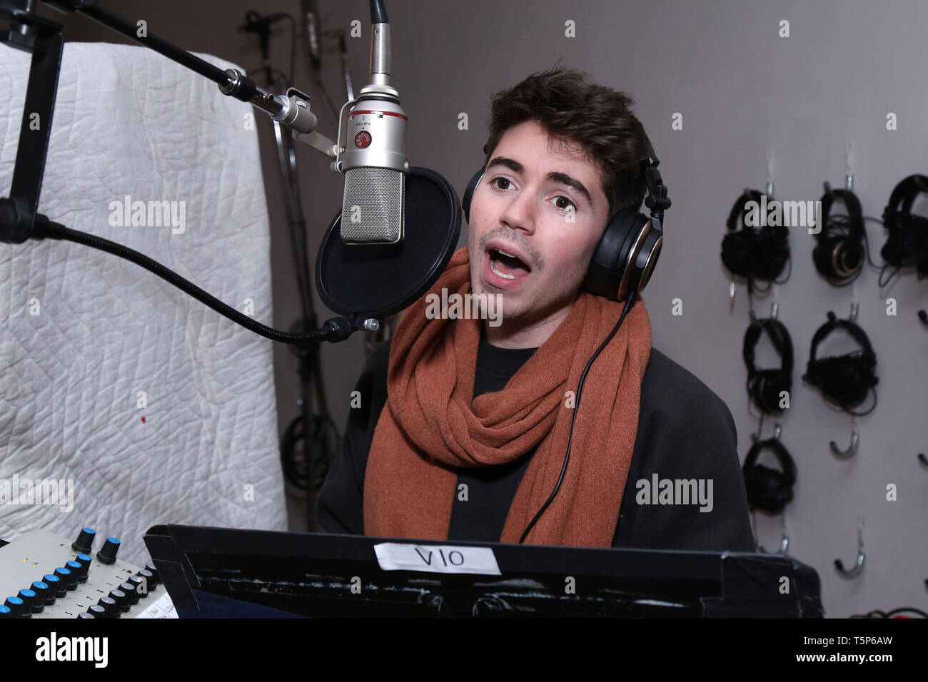 Ghostlight Records recording session for the musical Alice By Heart ...