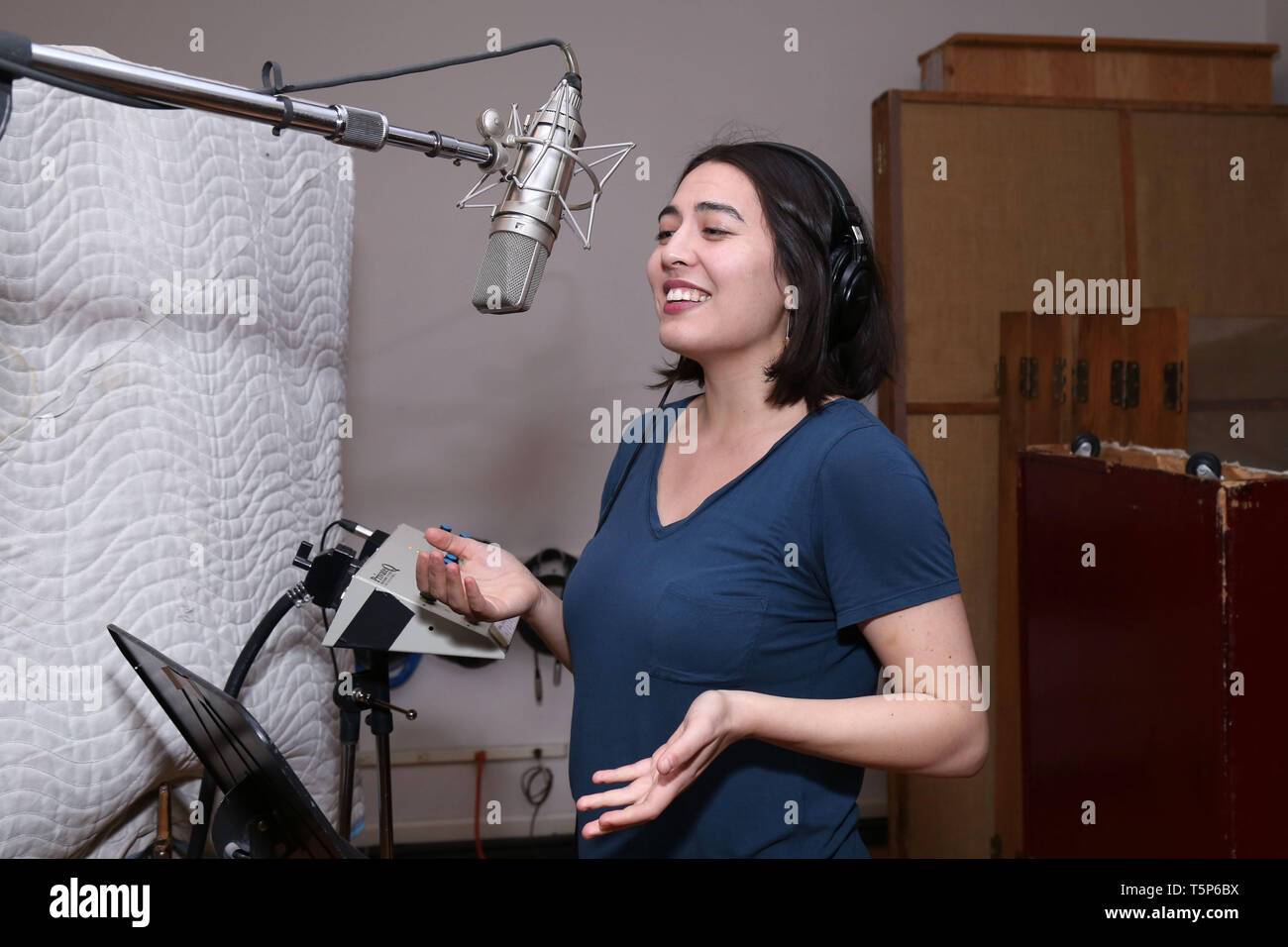 Ghostlight Records recording session for the musical Alice By Heart ...