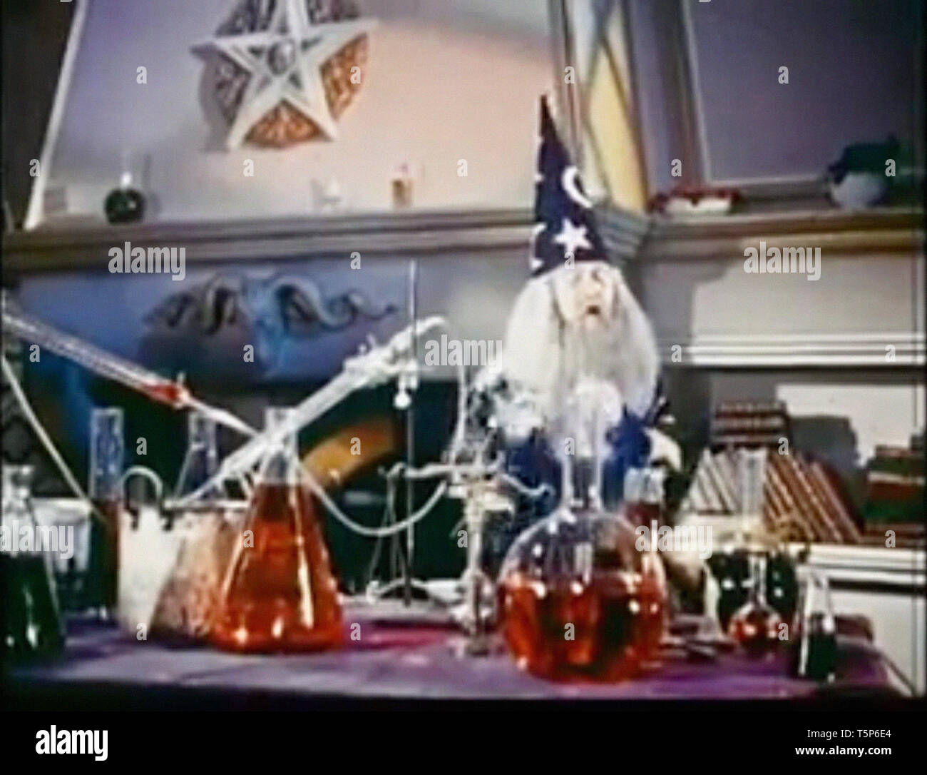 a magical wizard Stock Photo - Alamy