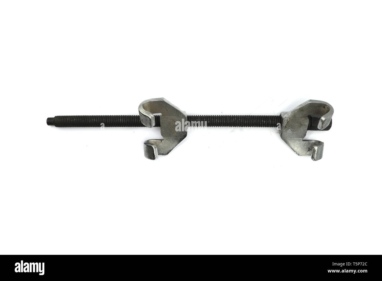COIL SPRING COMPRESSOR, DROP FORGED COIL SPRING COMPRESSOR isolated on ...