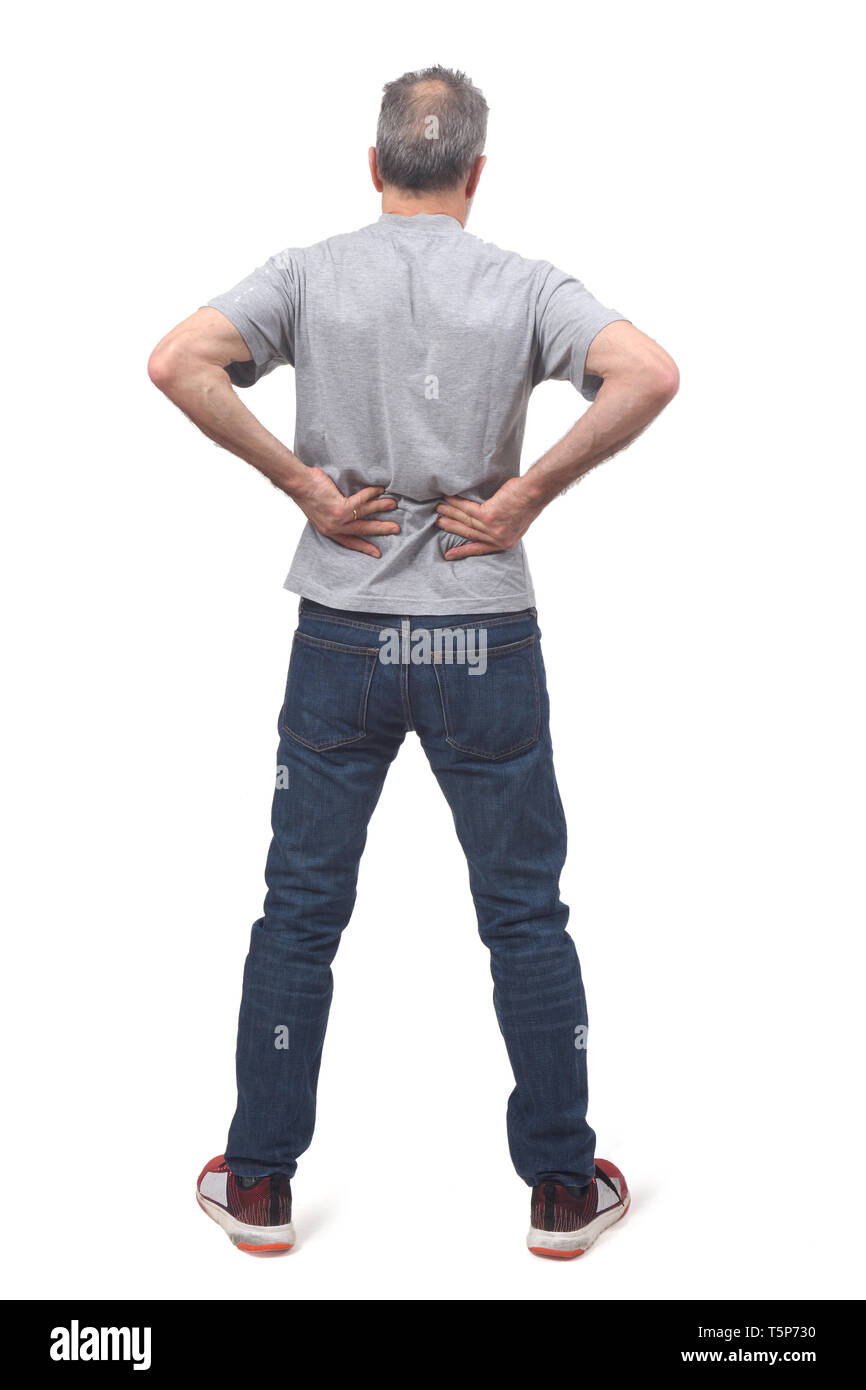 Human arm back view Cut Out Stock Images & Pictures - Alamy