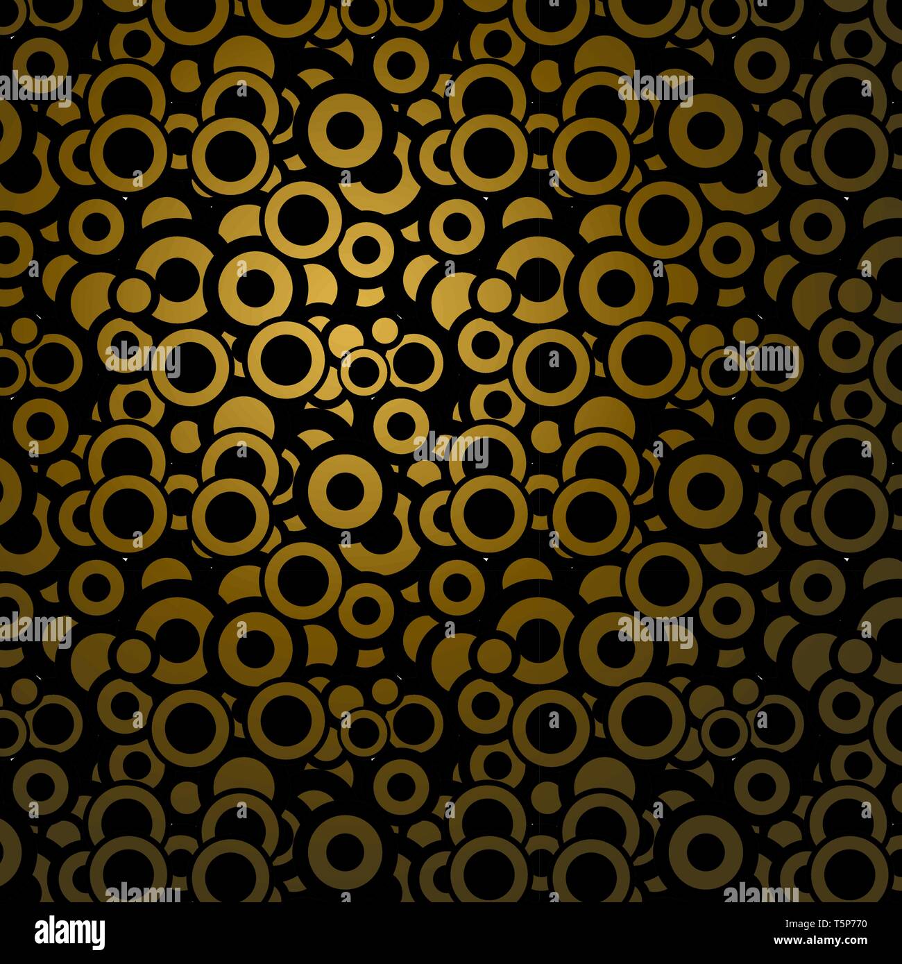Lot of circles - golden background / pattern / texture Stock Vector ...