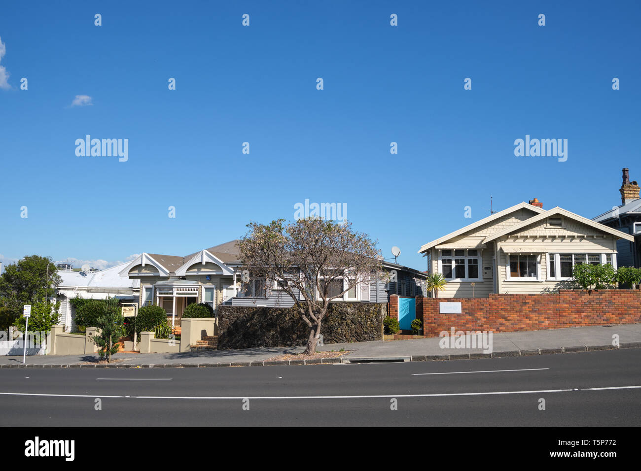 Suburbs of Auckland Stock Photo - Alamy