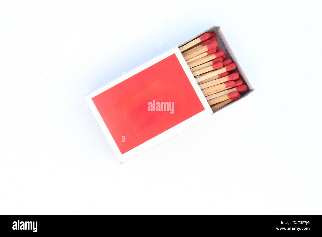 matches, opened matchbox, matchstick isolated on white background High ...