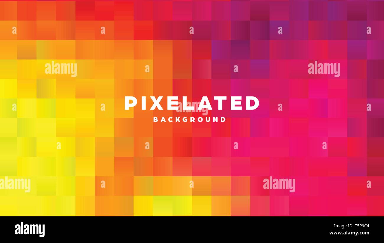 Polygonal abstract background with squares. Colorful gradient design ...
