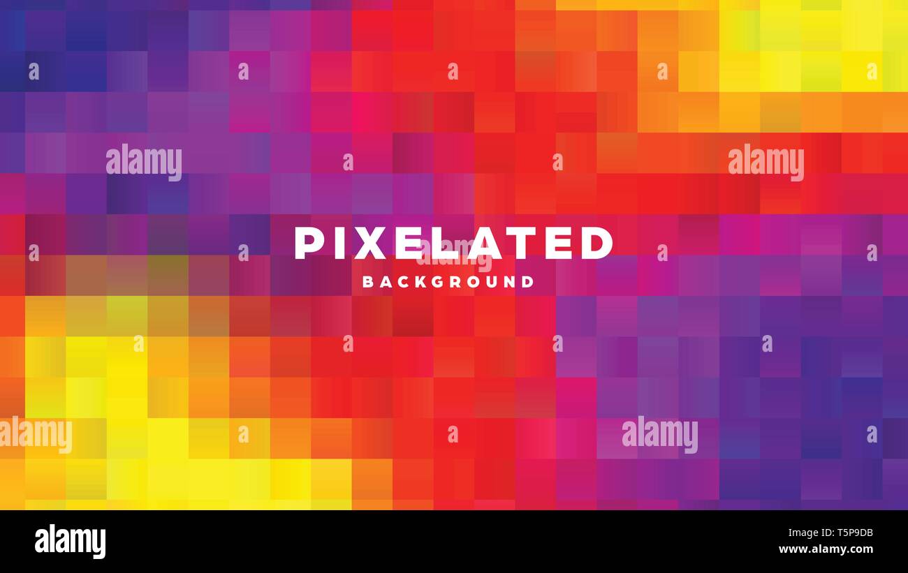Polygonal abstract background with squares. Colorful gradient design ...