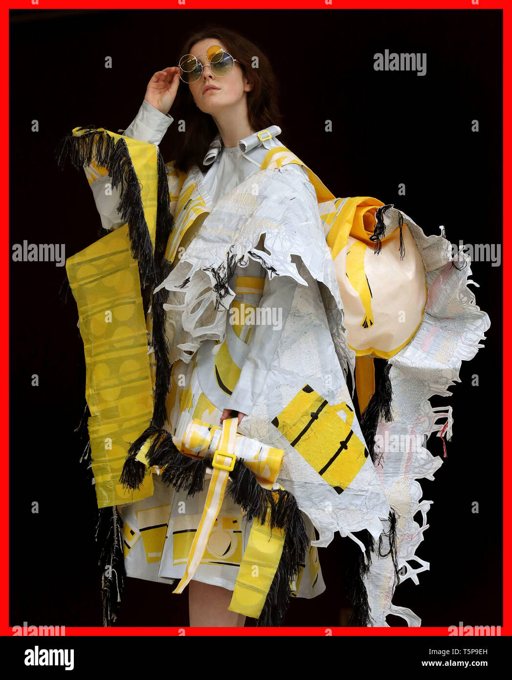 PA Best Model Zoe McKinlay wearing a creation by Ellie Thomson, the ...
