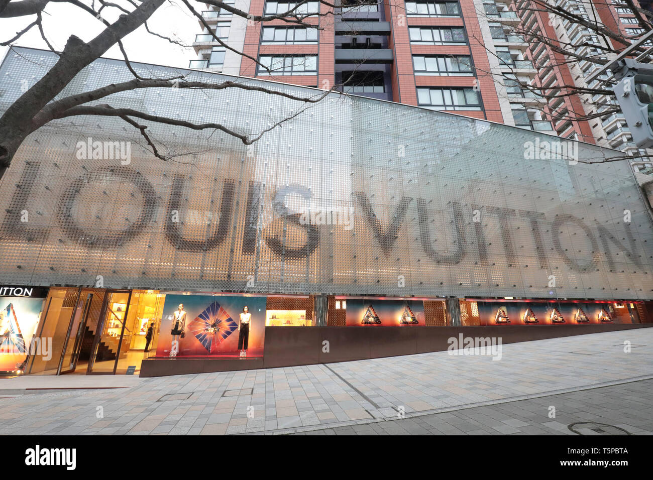 Louis vuitton store ginza hi-res stock photography and images - Alamy