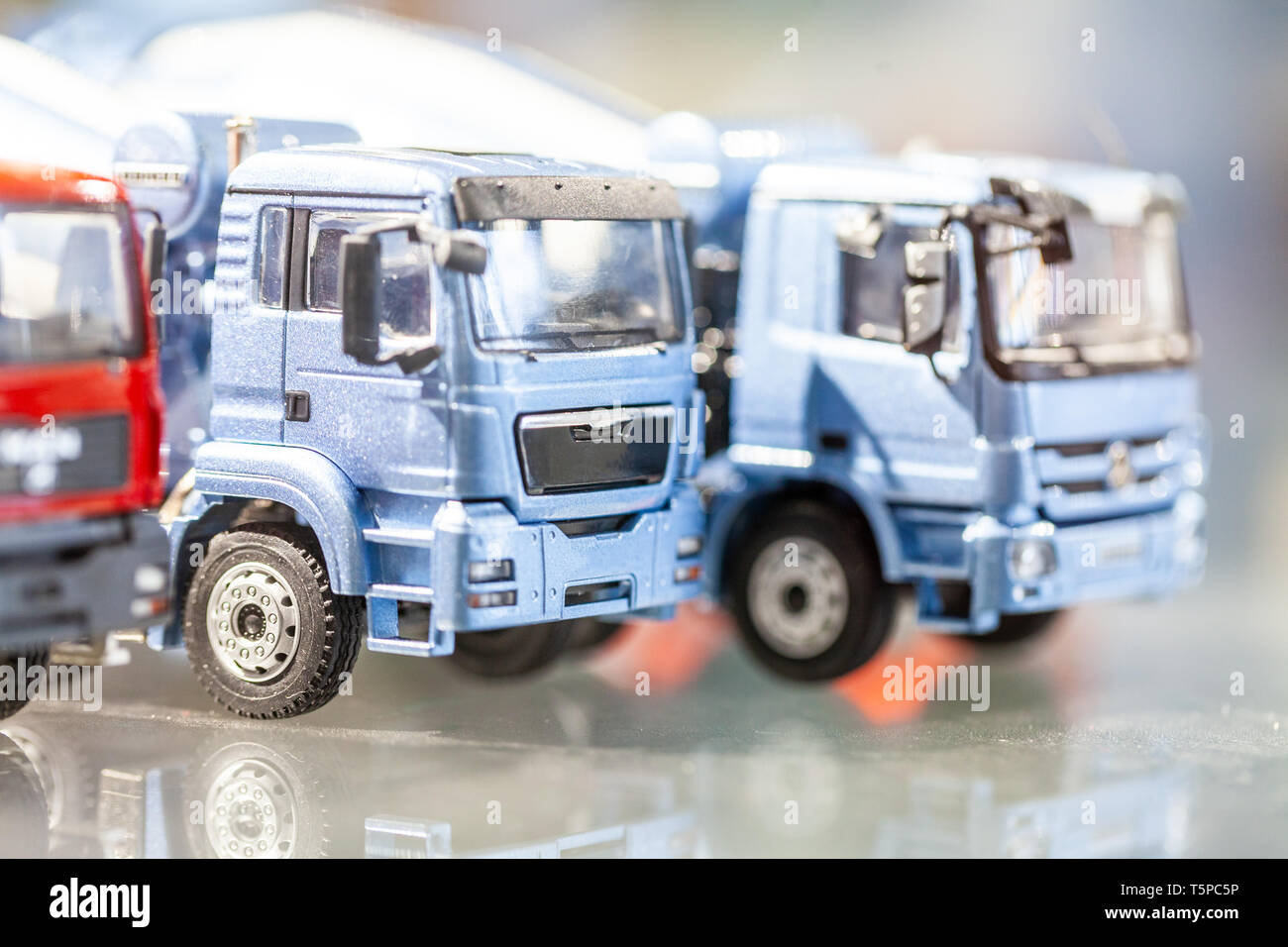 Miniature trucks hi-res stock photography and images - Alamy