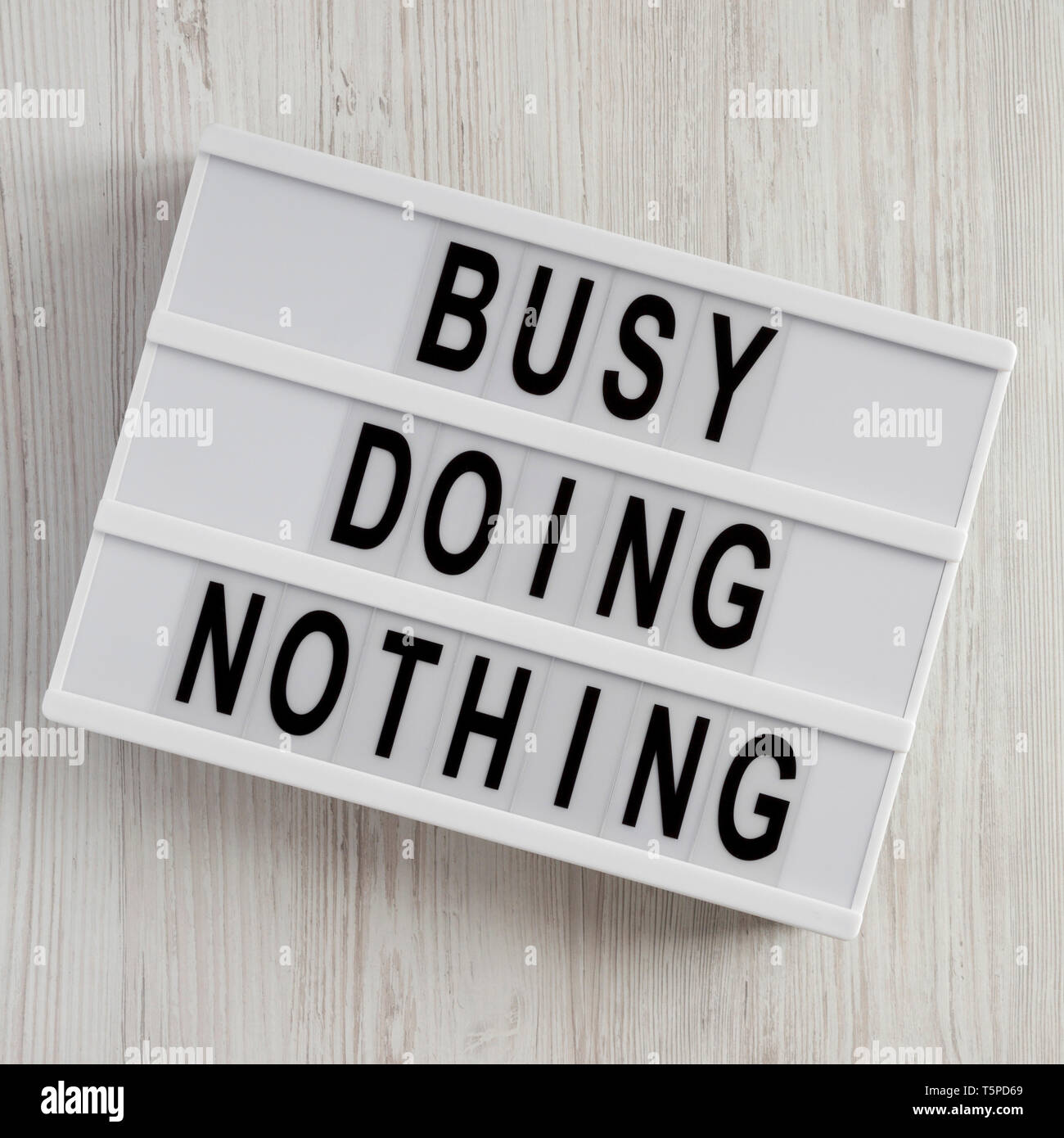 Busy doing nothing hi-res stock photography and images - Alamy