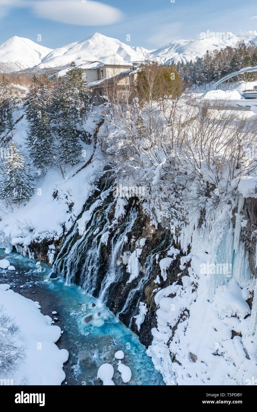 Shirahige Waterfall, in the Shirogane, Sapporo Stock Photo - Alamy