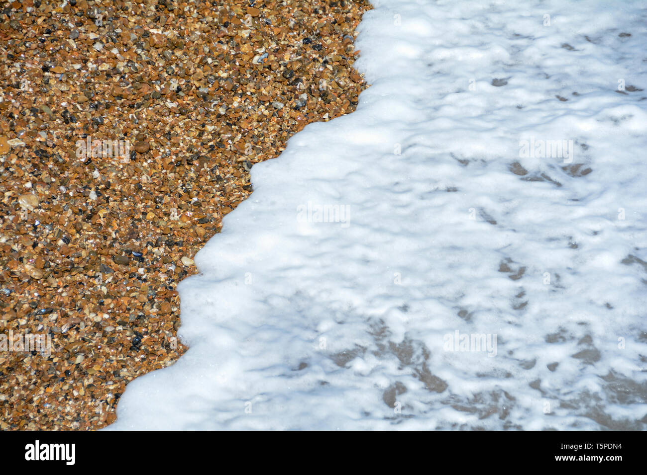 Shingle on a beach in Hampshire, England, UK Stock Photo - Alamy