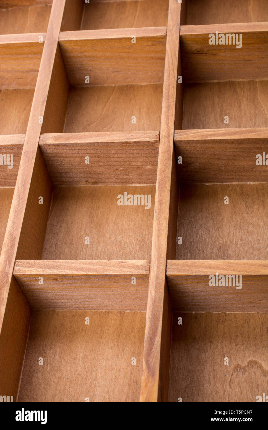 Empty compartments box hi-res stock photography and images - Alamy