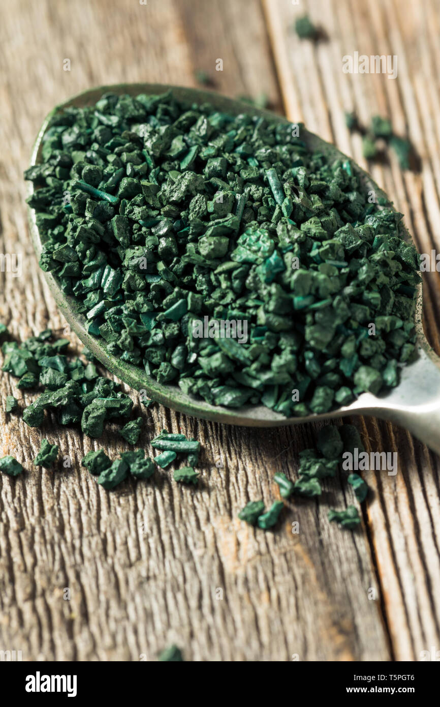 Bowl spirulina algae powder hi-res stock photography and images - Alamy