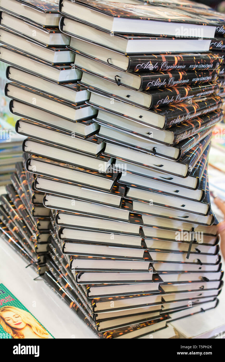 Stack of books stored as Education and business concept Stock Photo - Alamy