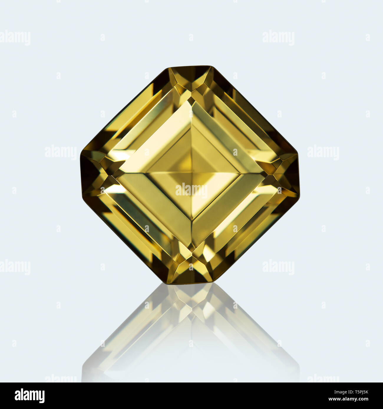 Square emerald cut citrine hi-res stock photography and images - Alamy