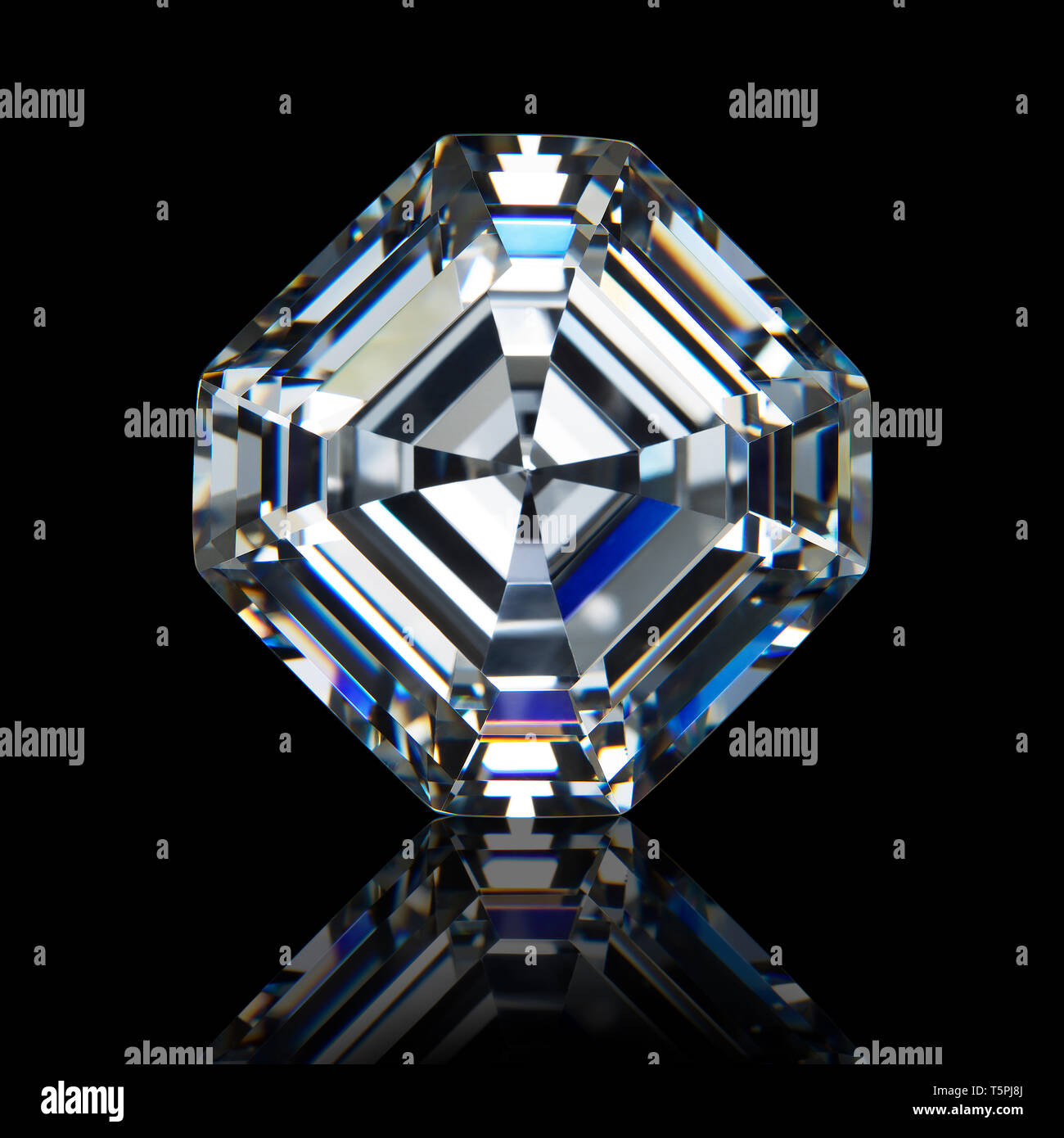 Asscher shape hi-res stock photography and images - Alamy