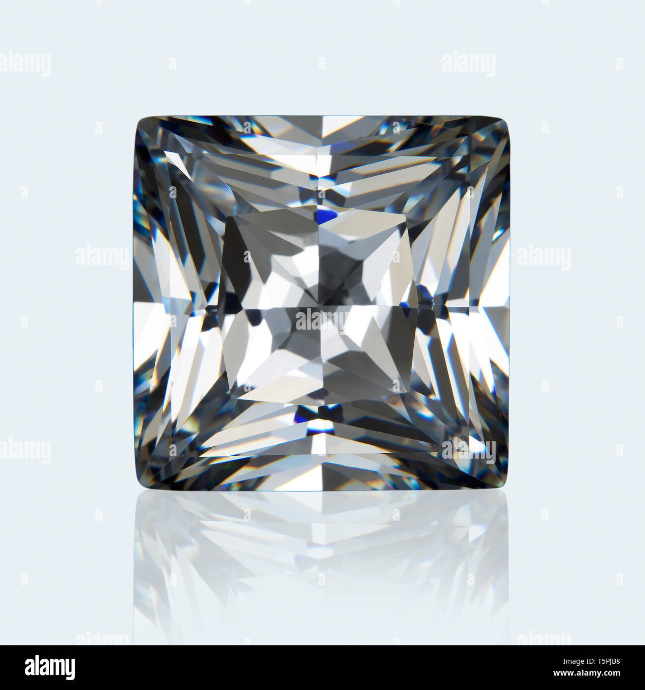 Diamond, Square Princess cut Diamond, Square Princess cut Gemstone ...