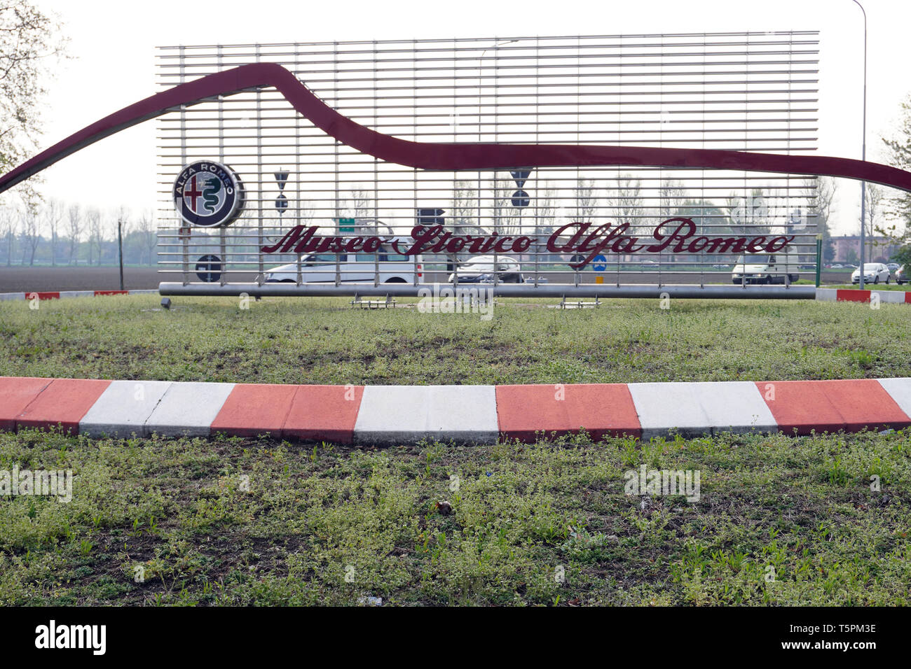 Arese, Milan - Alfa Romeo Museum Stock Photo - Alamy