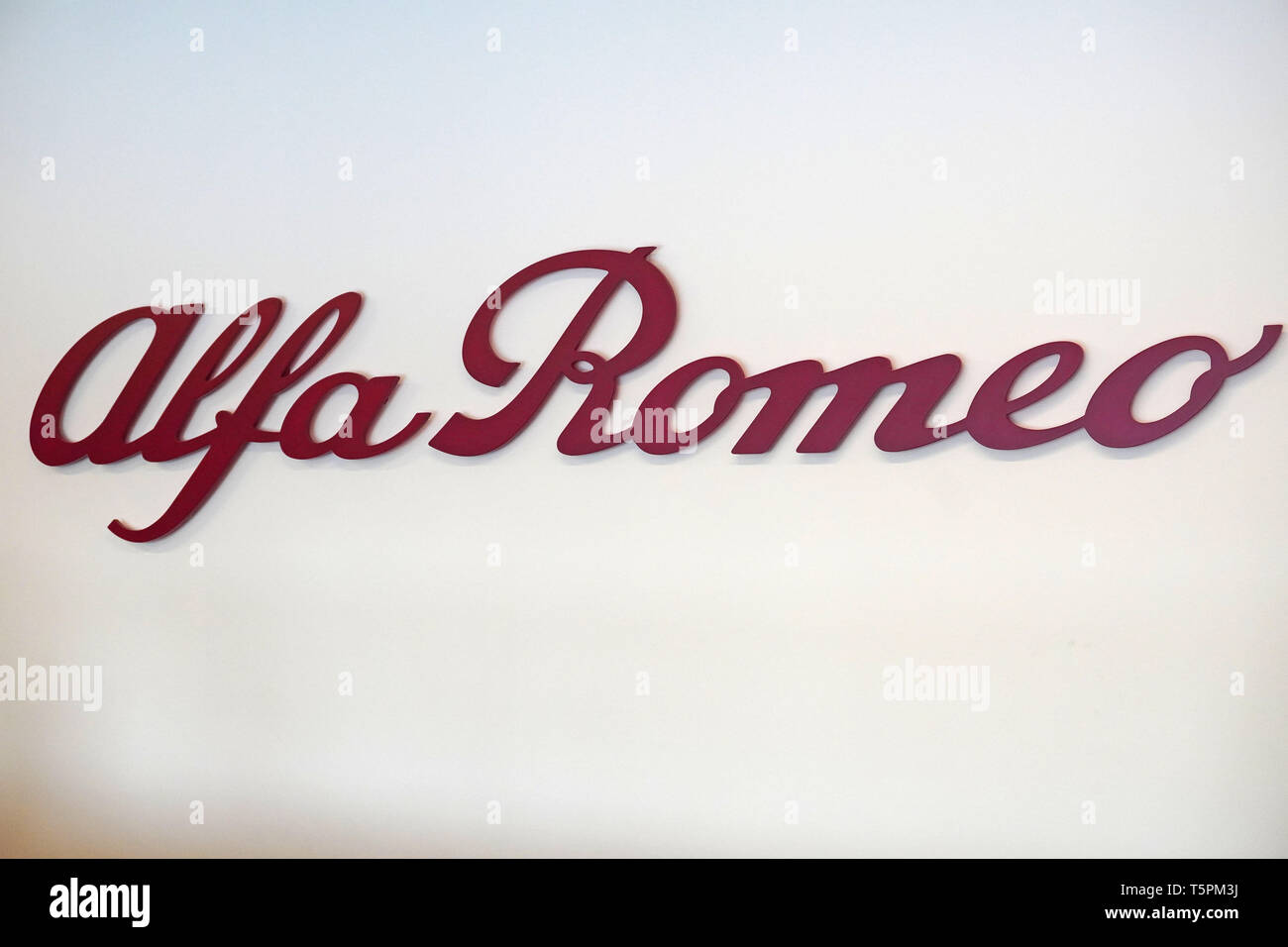 Arese, Milan - Alfa Romeo Museum Stock Photo - Alamy