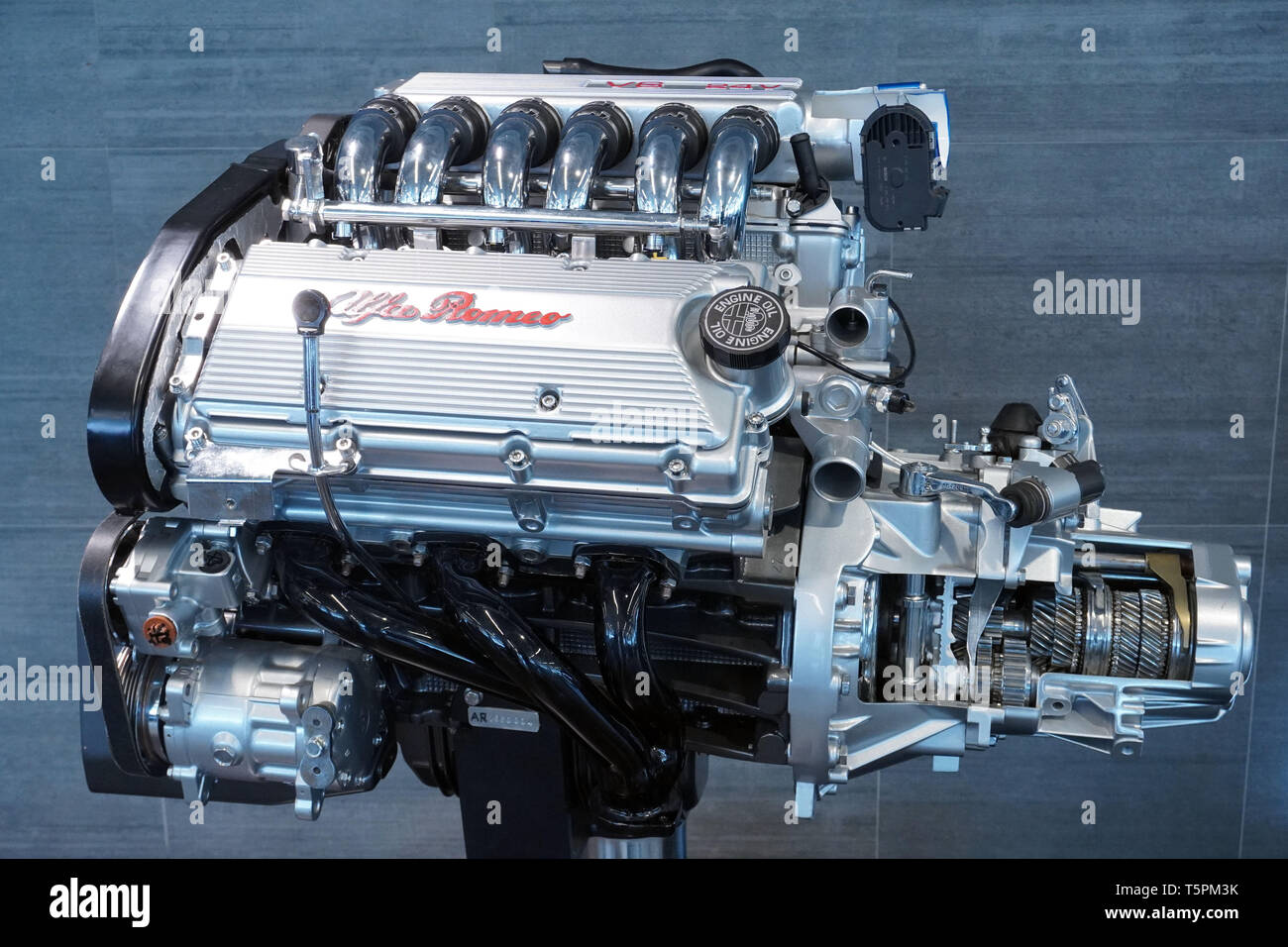 Arese, Milan - Alfa Romeo Museum Stock Photo - Alamy
